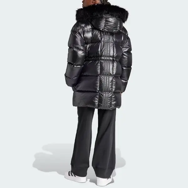 Adidas Originals Puffed Long Fur Jacket