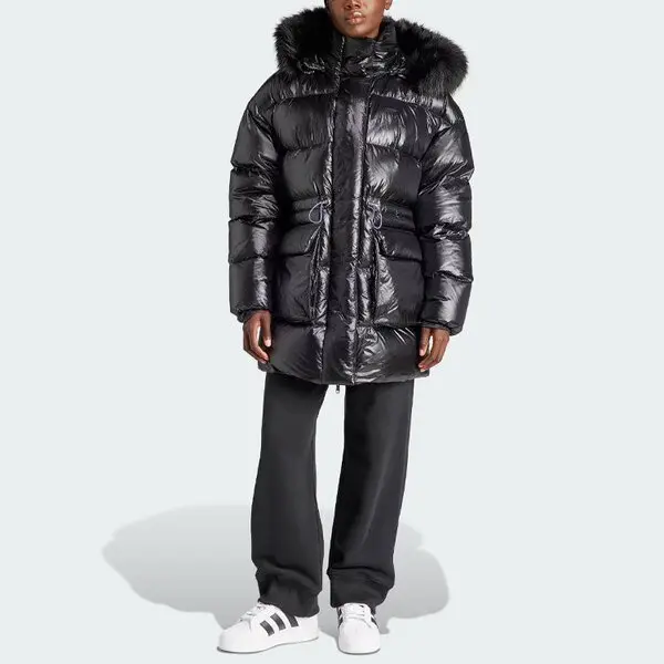 Adidas Originals Puffed Long Fur Jacket
