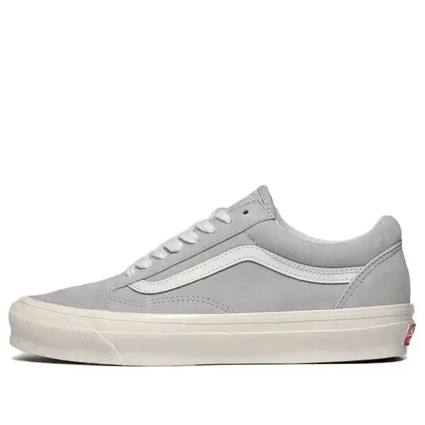 VANS Og Old Skool Lx "pig Suede" Lace-up Sneakers - Gray/white