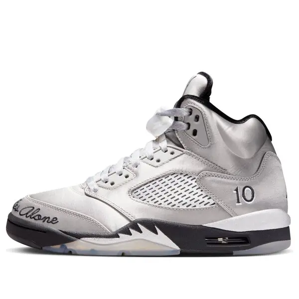 JORDAN Air Retro Se - Medium Grey/metallic Silver/black