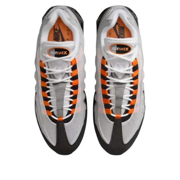 Nike Max 95 Og "bright Mandarin 2.0 - White/bright Mandarin/wolf Grey