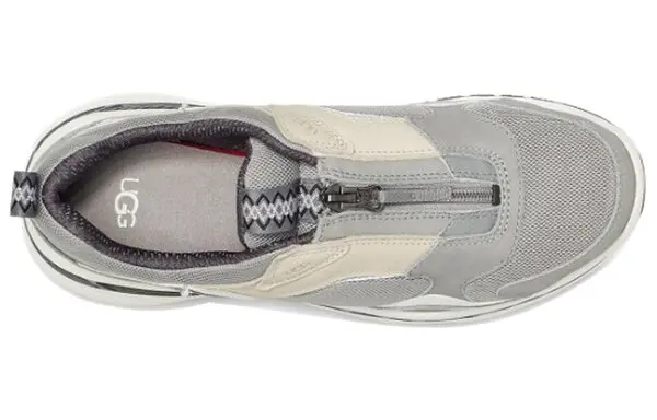 UGG Ca805 Zip Up Sneakers - White/grey