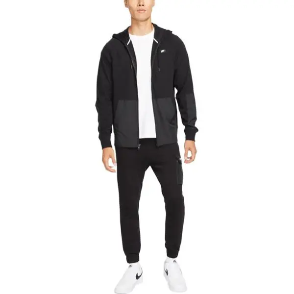 Nike Side Pocket Bundle Feet Sports Pants/trousers/joggers Black