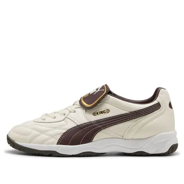 PUMA King Indoor Sneakers - White/brown