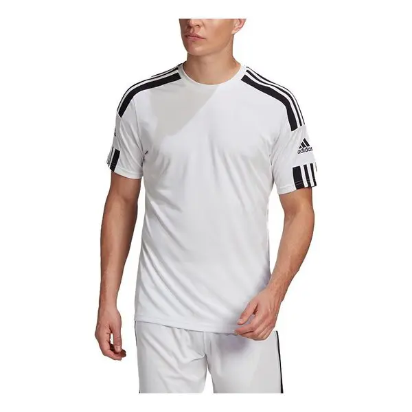 Adidas Squad 21 Short Sleeve Jersey - White