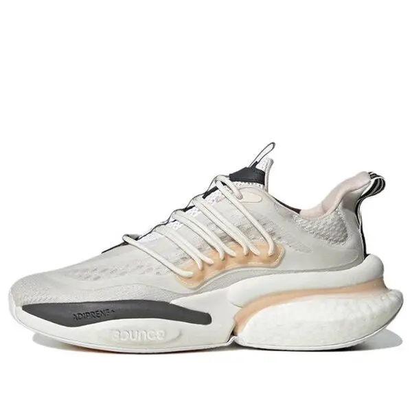 Adidas Alphaboost V1 'wonder Quartz' Athletic Shoes - White/black/gray