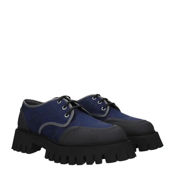 Gucci Gg Lace Up Shoes