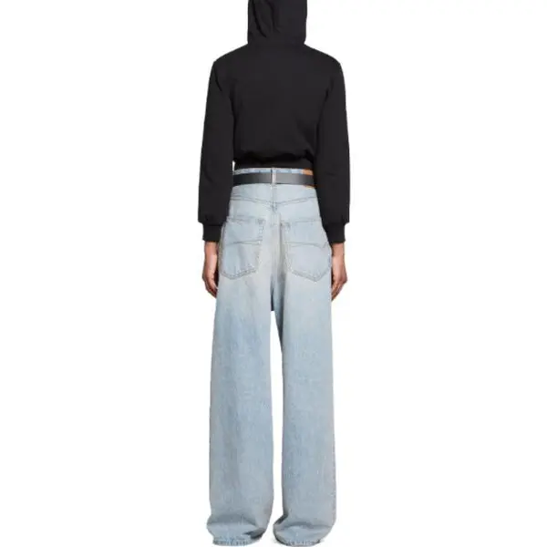 Balenciaga Baggy Jeans Light Wash Denim