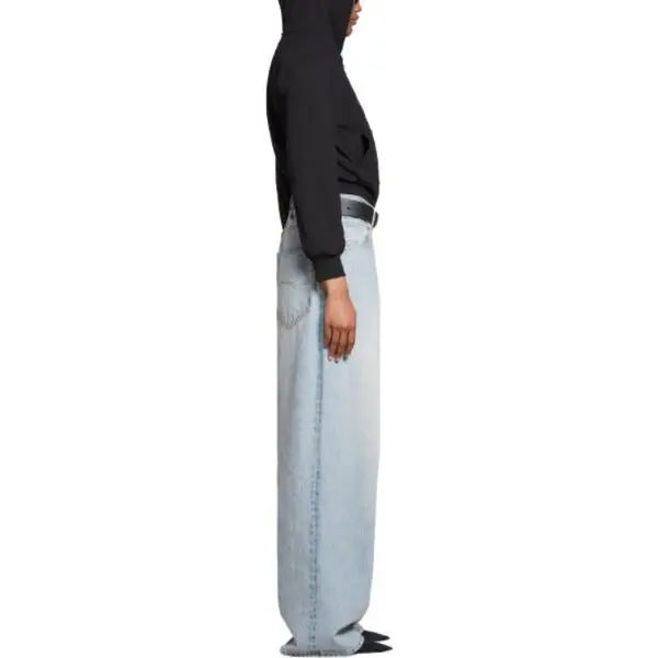 Balenciaga Baggy Jeans Light Wash Denim