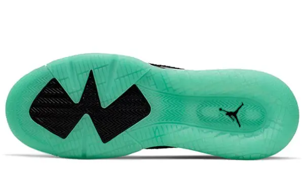JORDAN Mars 270 High Top Sneakers - Black/reflect Silver-green Glow