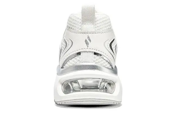 Sketchers Athletic Lace-up Sneakers - White/silver
