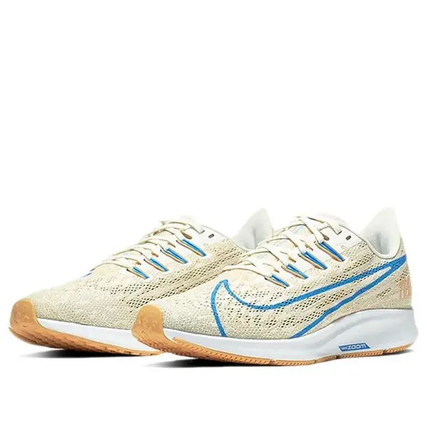 Nike Zoom Pegasus 36 Running Shoes - Gold/red