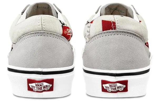 VANS Old Skool "packing Tape" Low Top Sneakers - Graywhitered