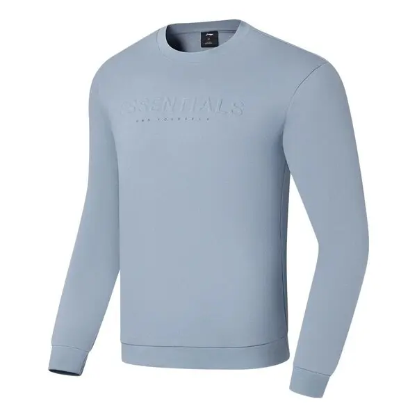 LI-NING Casual Lifestyle Long Sleeve Pullover - Blue