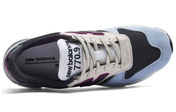 NEW BALANCE 770v3 Made In England Sneakers - Sky Blue/white/black