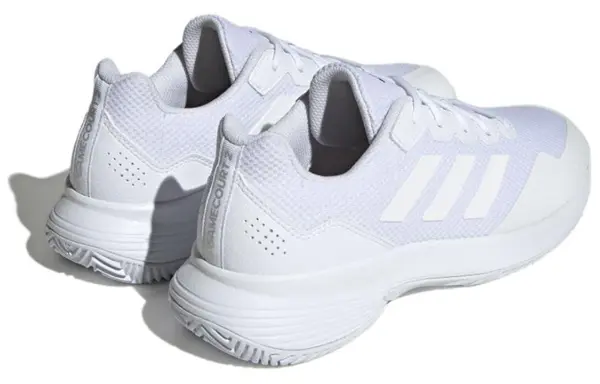 Adidas Gamecourt 2.0 Athletic Sneakers - Cloud White/matte Silver