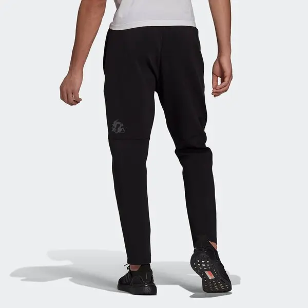 Adidas Wj Pnt Kn Warm Training Casual Sports Pants - Black