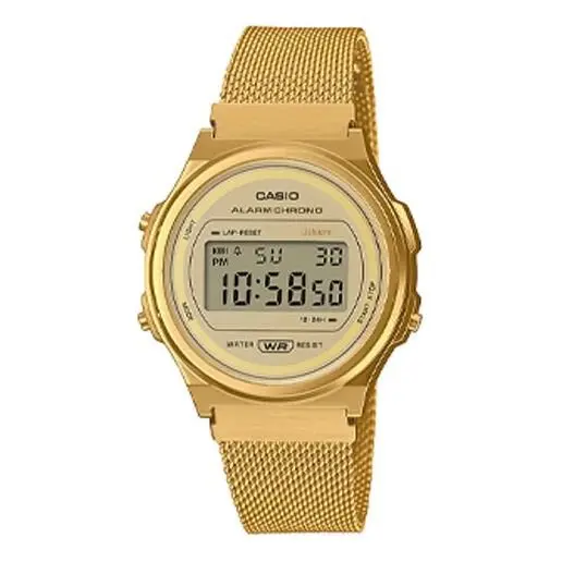 Casio Youth Vintage Digital Watch - Gold