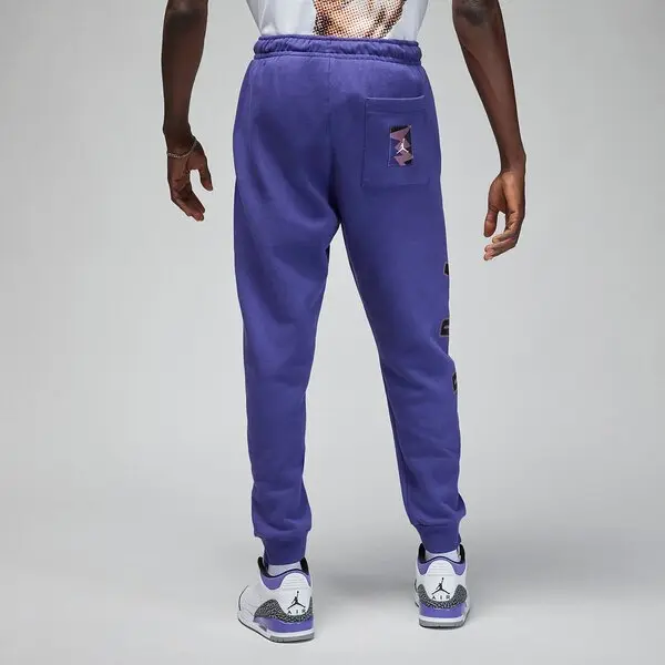 JORDAN Flight Mvp Fleece Trouser - Purple