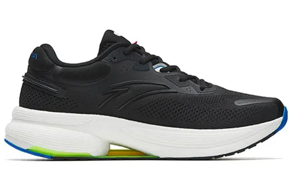 ANTA C100 Athletic Sneakers - Black/blue/green