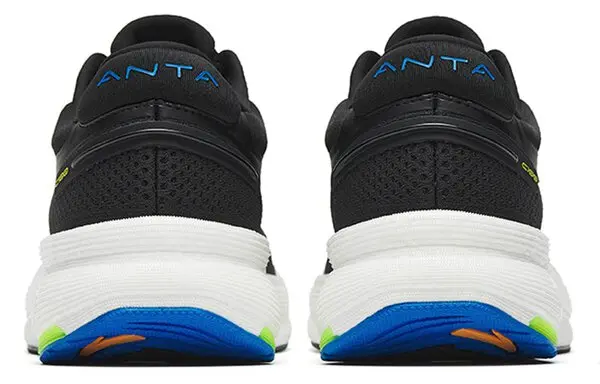 ANTA C100 Athletic Sneakers - Black/blue/green