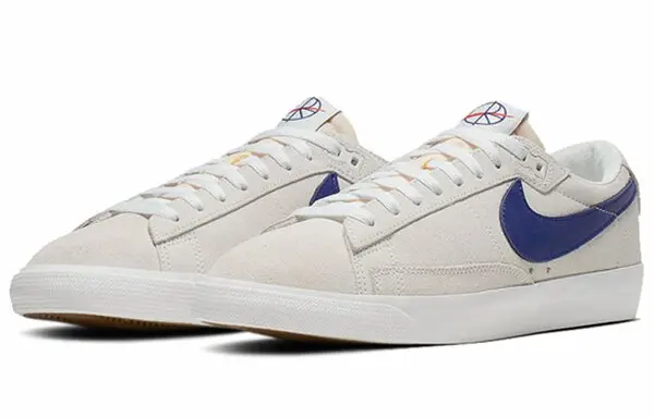 Nike Polar Skate Co X Blazer Low Sb Qs Sneakers - Grey/blue