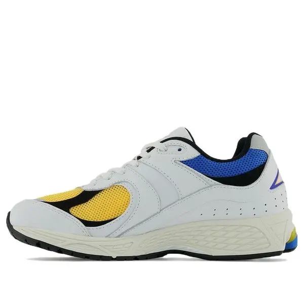 NEW BALANCE 2002r "vibrant Apricot" Sneakers - White/blue/yellow
