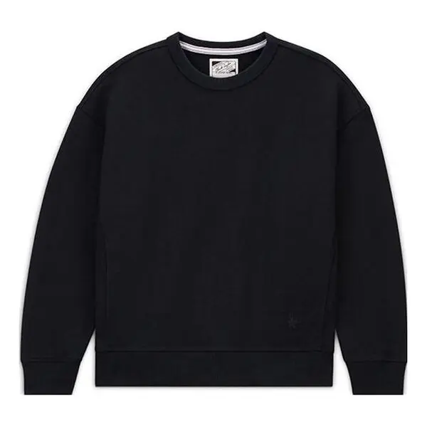 CONVERSE Gold Standard Crew Sweatshirt Asia Sizing - Black