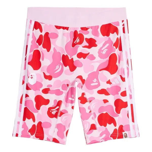 Adidas X Bape Camouflage Bike Shorts - Multi-color