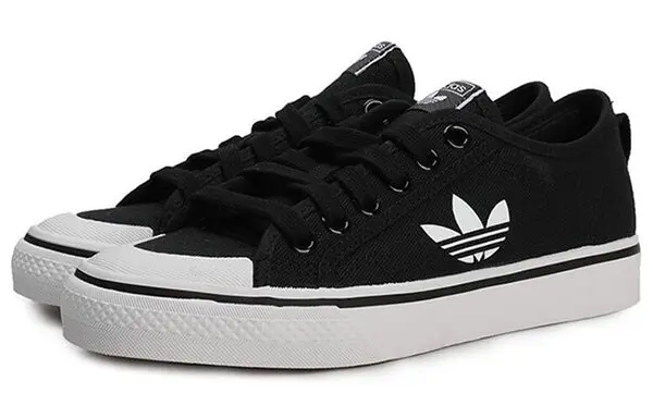 Adidas Nizza Trefoil Sneakers - Black