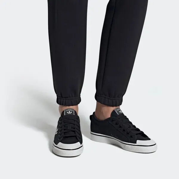 Adidas Nizza Trefoil Sneakers - Black
