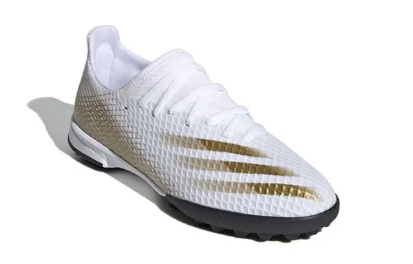Adidas X Ghosted.3 Turf Football Boots - White/brown/black