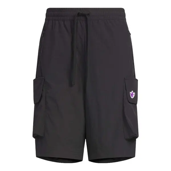 Adidas Chinese Valentineasia Sizing 's Day Cargo Shorts - Black