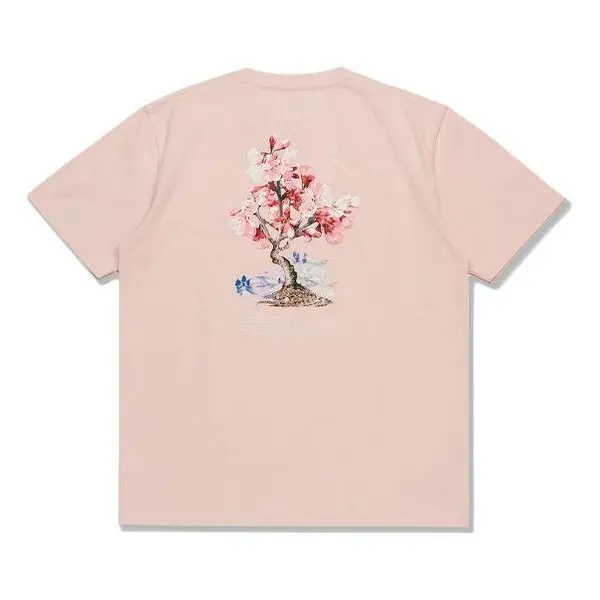 LI-NING Sakura Graphic T-shirt 'pink - Pink/multi-color
