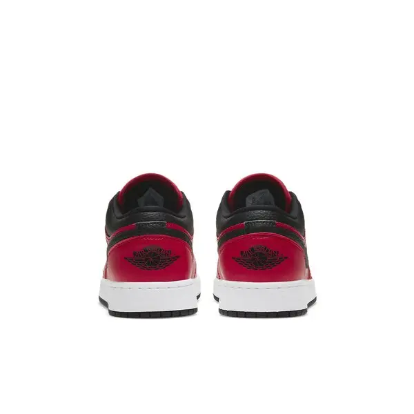 JORDAN 1 Low "reverse Bred Pebbled - Red/black