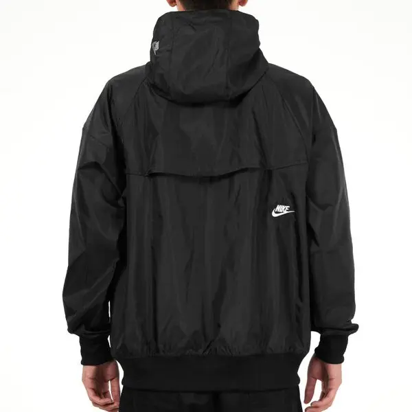Nike Embroidered Logo Sports Woven Hooded Jacket