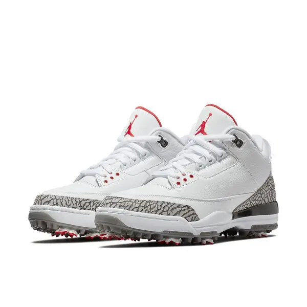 JORDAN Air 3 Golf " Cement - White
