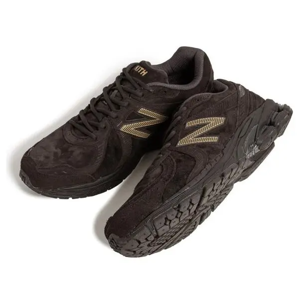 NEW BALANCE X Kith 860v2 Espresso Sneakers - Brown