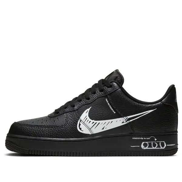 Nike Force 1 Low 'sketch - Black