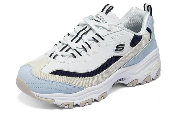 Sketchers D'lites Varsity Spirit Sneakers - White/blue/black