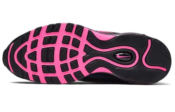 Nike Max Deluxe 'throwback Future' Sneakers - Black/laser Fuchsia