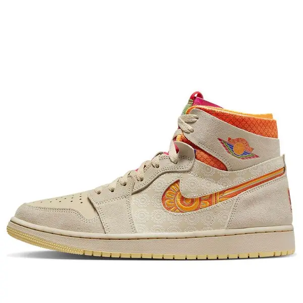JORDAN 1 High Zoom Comfort Sneakers - Cream