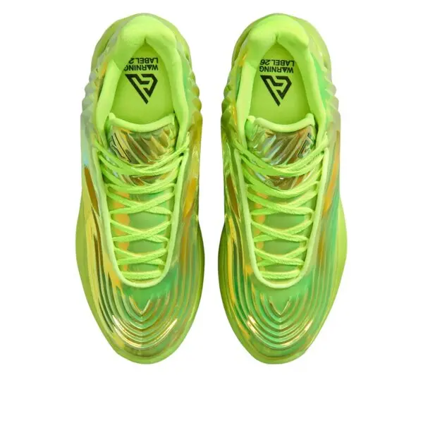 Nike Giannis Freak Lx "all-star Warning Label" Sneakers - Volt/black