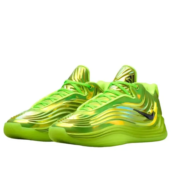 Nike Giannis Freak Lx "all-star Warning Label" Sneakers - Volt/black