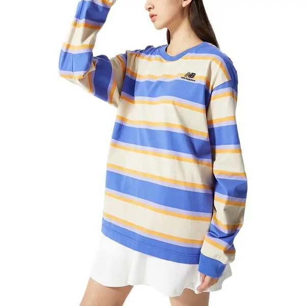 NEW BALANCE Striped Long Sleeve T-shirt