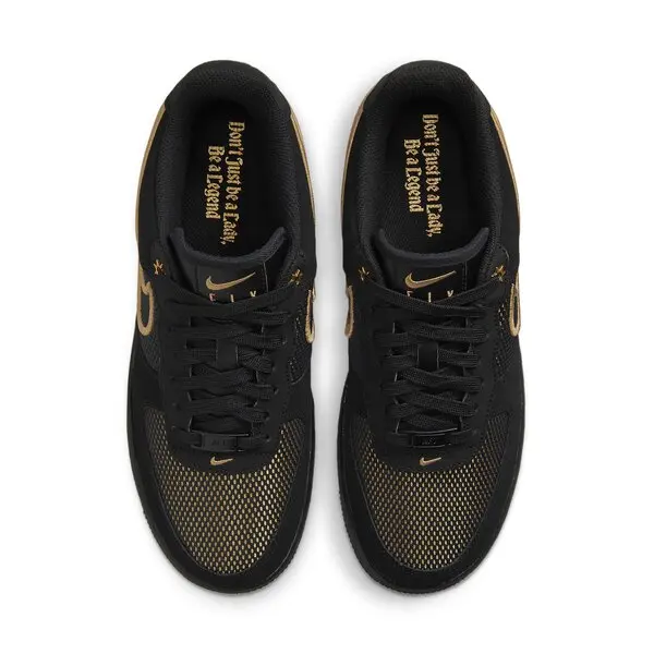 Nike Force 1 Low "legendary" Sneakers - Black/gold