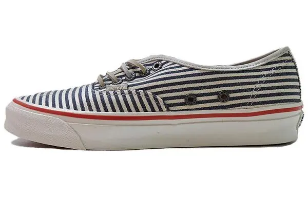 VANS Authentic X Nigel Cabourn Low Top Sneakers - Black/white/red