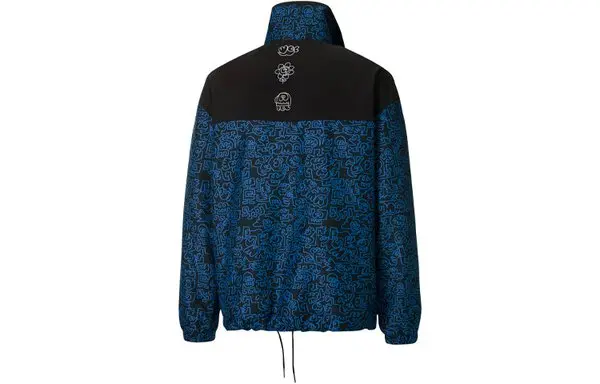 PUMA X Mr Doodle Graffiti Print Stand Collar Jacket