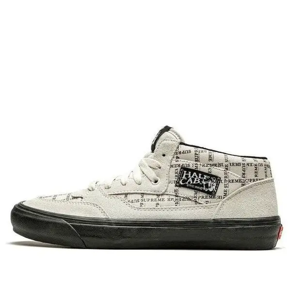VANS Supreme X Half Cab Pro '92 'off White - White/black