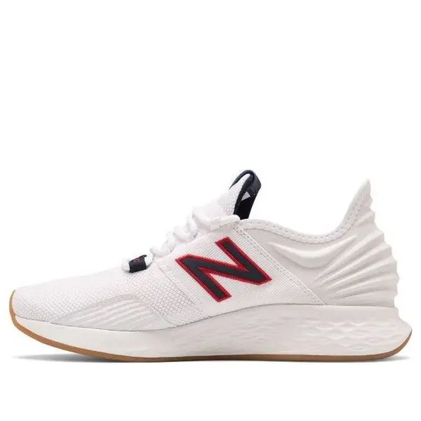NEW BALANCE Fresh Foam Roav Athletic Sneakers - White/red